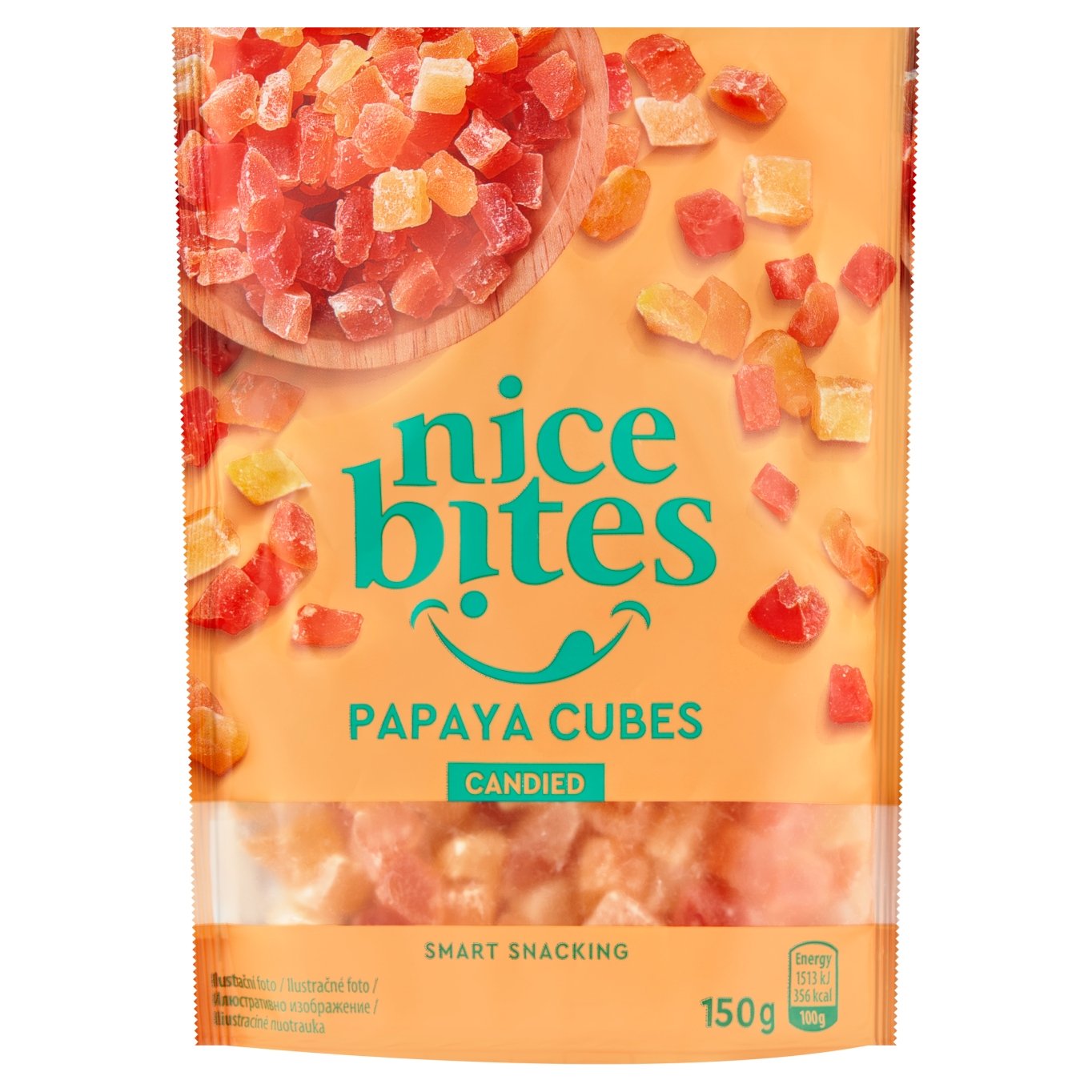 Nice Bites Papája kostky 150g | BILLA e-shop