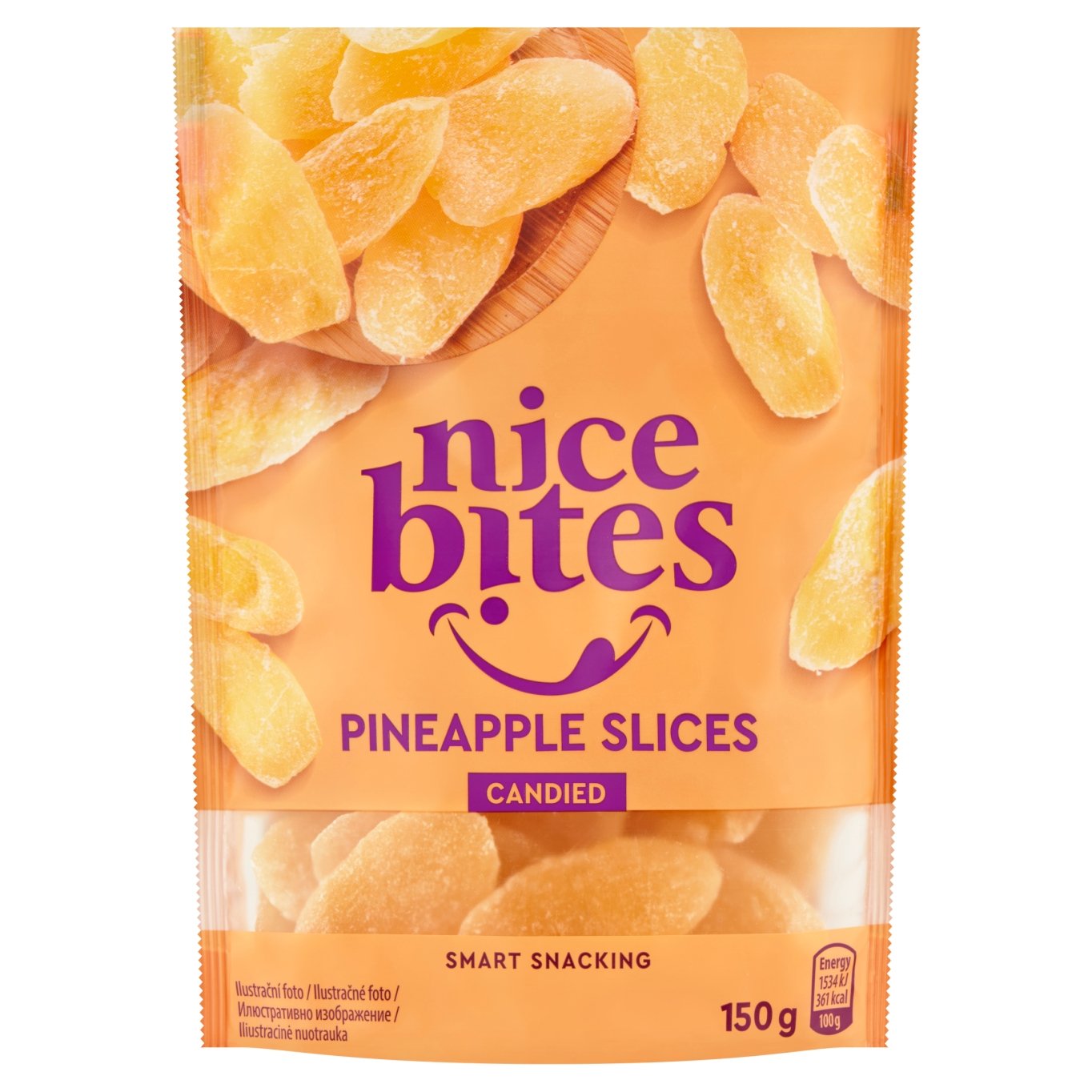 Nice Bites Ananas plátky 150g | BILLA e-shop