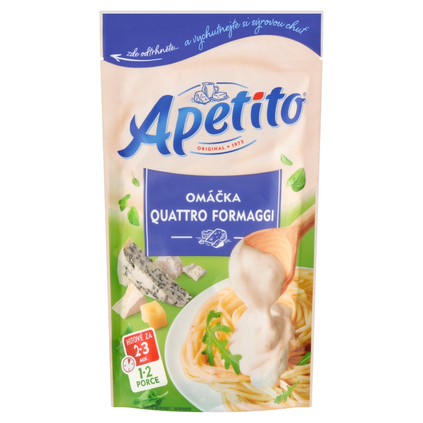 Apetito Omáčka quattro formaggi 150g | BILLA e-shop