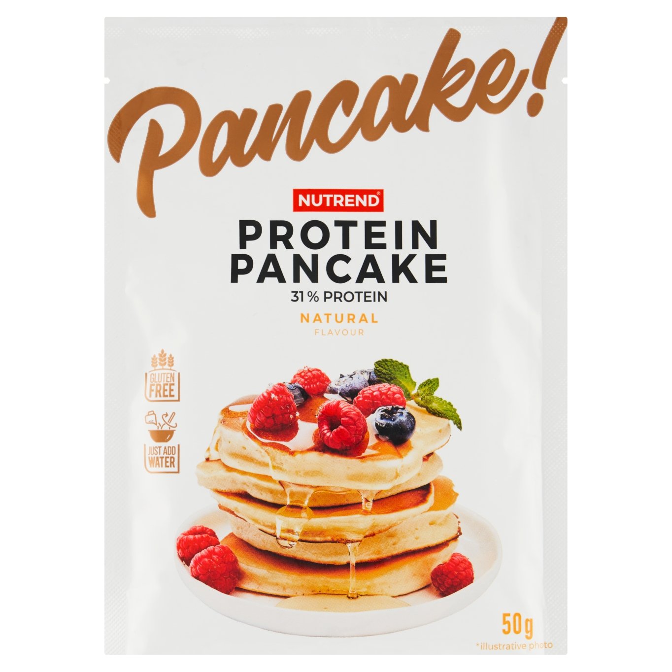 Nutrend Protein Pancake příchuť natural 50g | BILLA e-shop