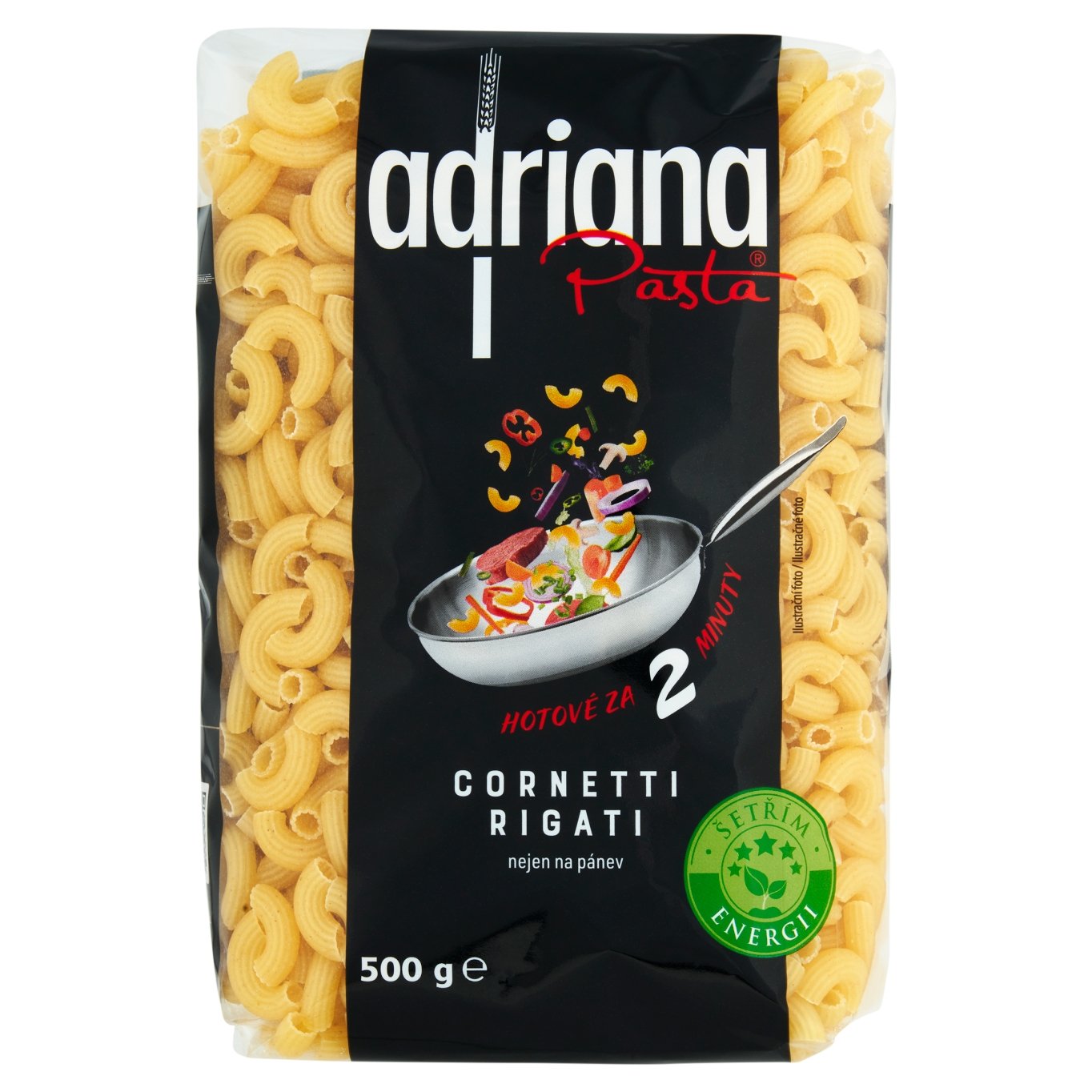 Adriana Pasta Nejen na pánev cornetti rigati těstoviny semolinové ...