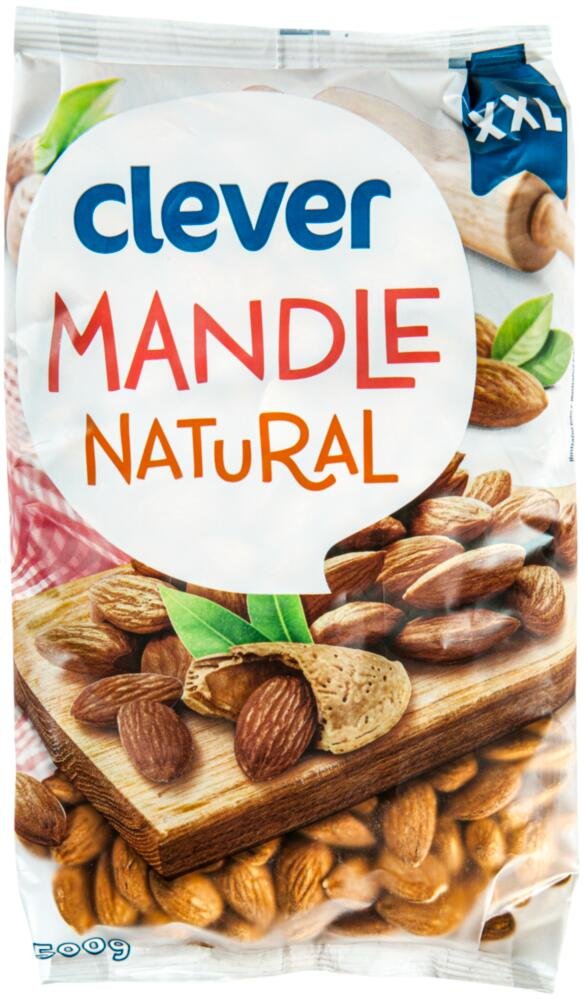 clever Mandle natural 500g | BILLA e-shop