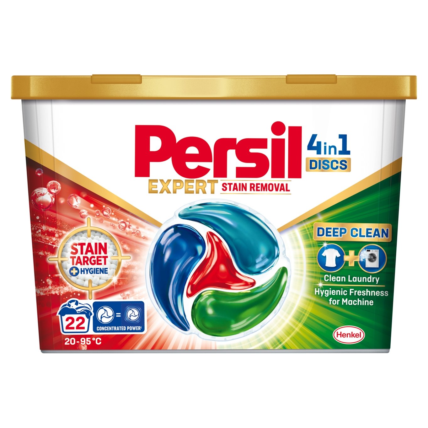 Persil prací kapsle Discs 4v1 Expert Stain Removal 22 praní | BILLA e-shop