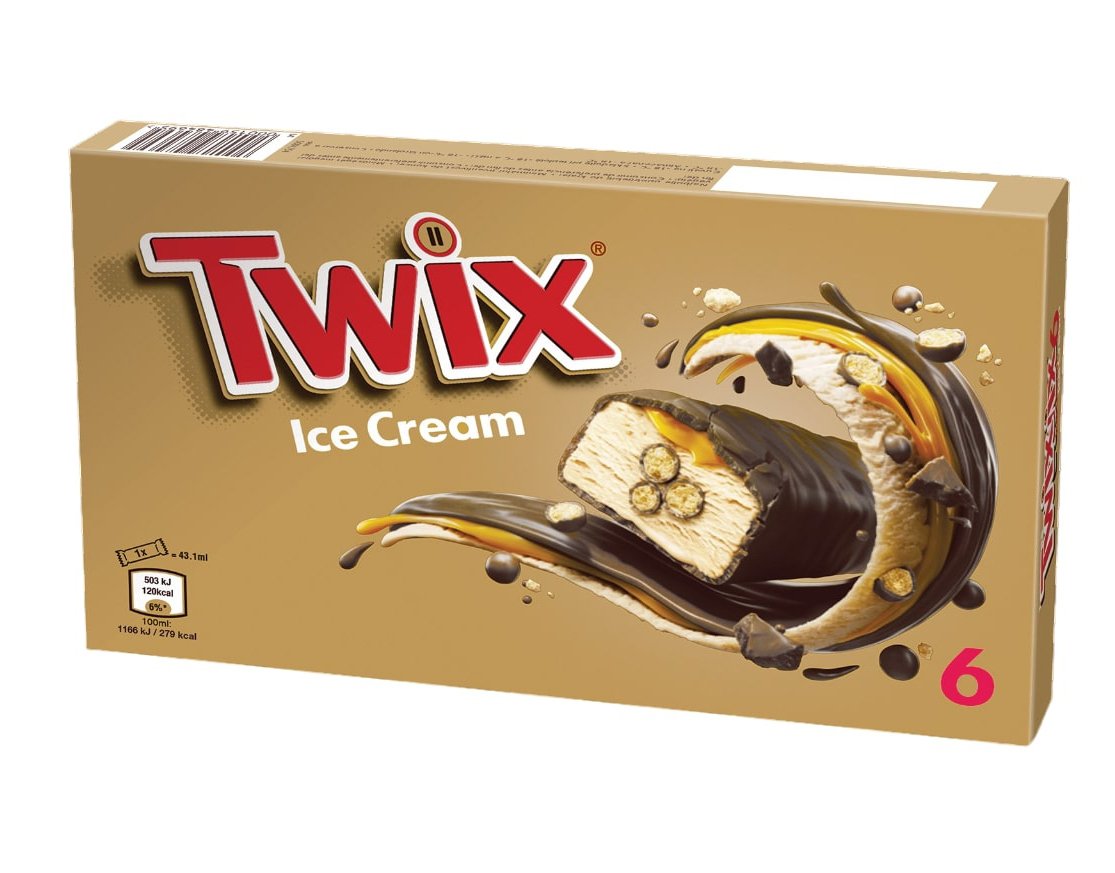Twix Ice Cream Cream Multipack | BILLA e-shop
