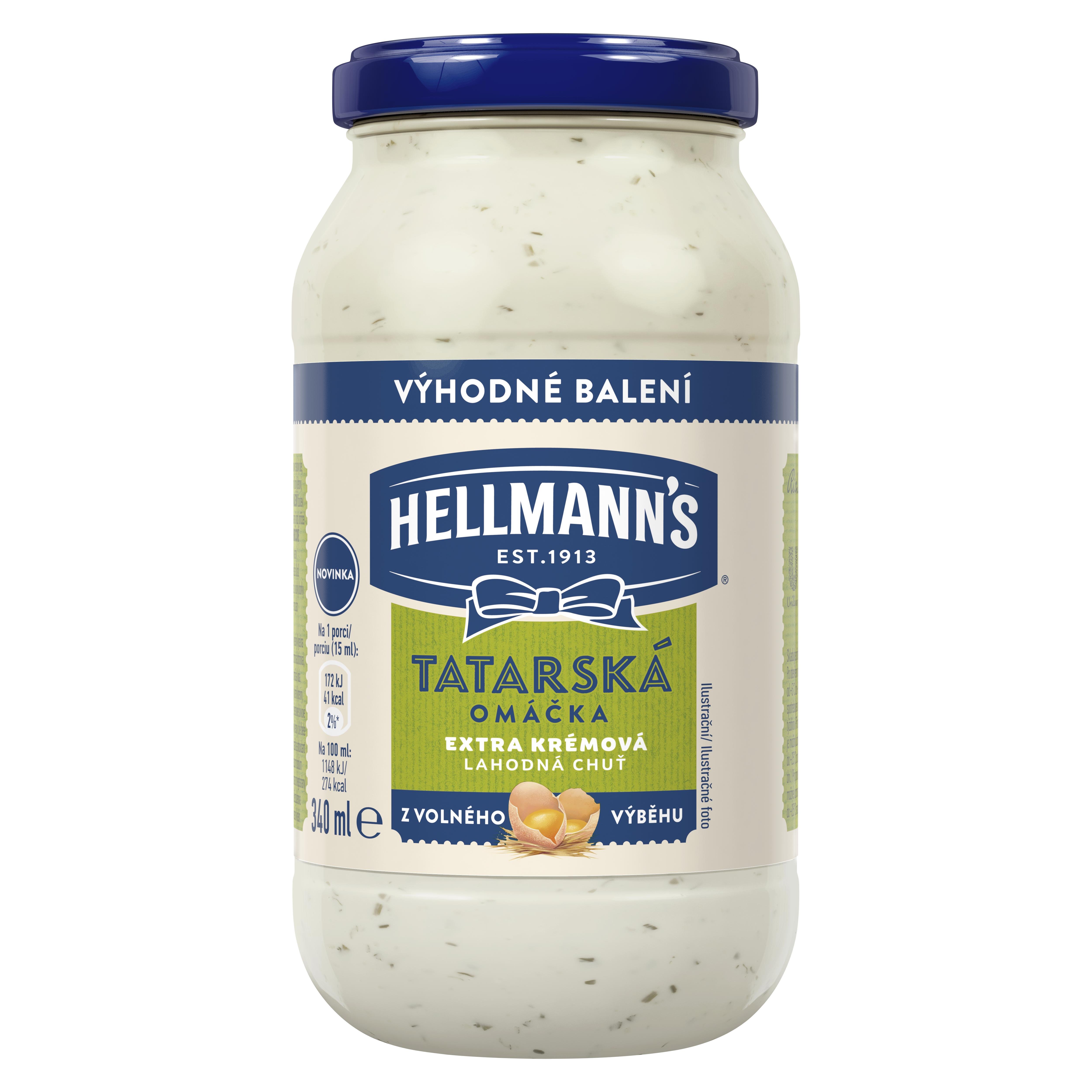 Hellmann's Tatarská omáčka 340ml | BILLA e-shop