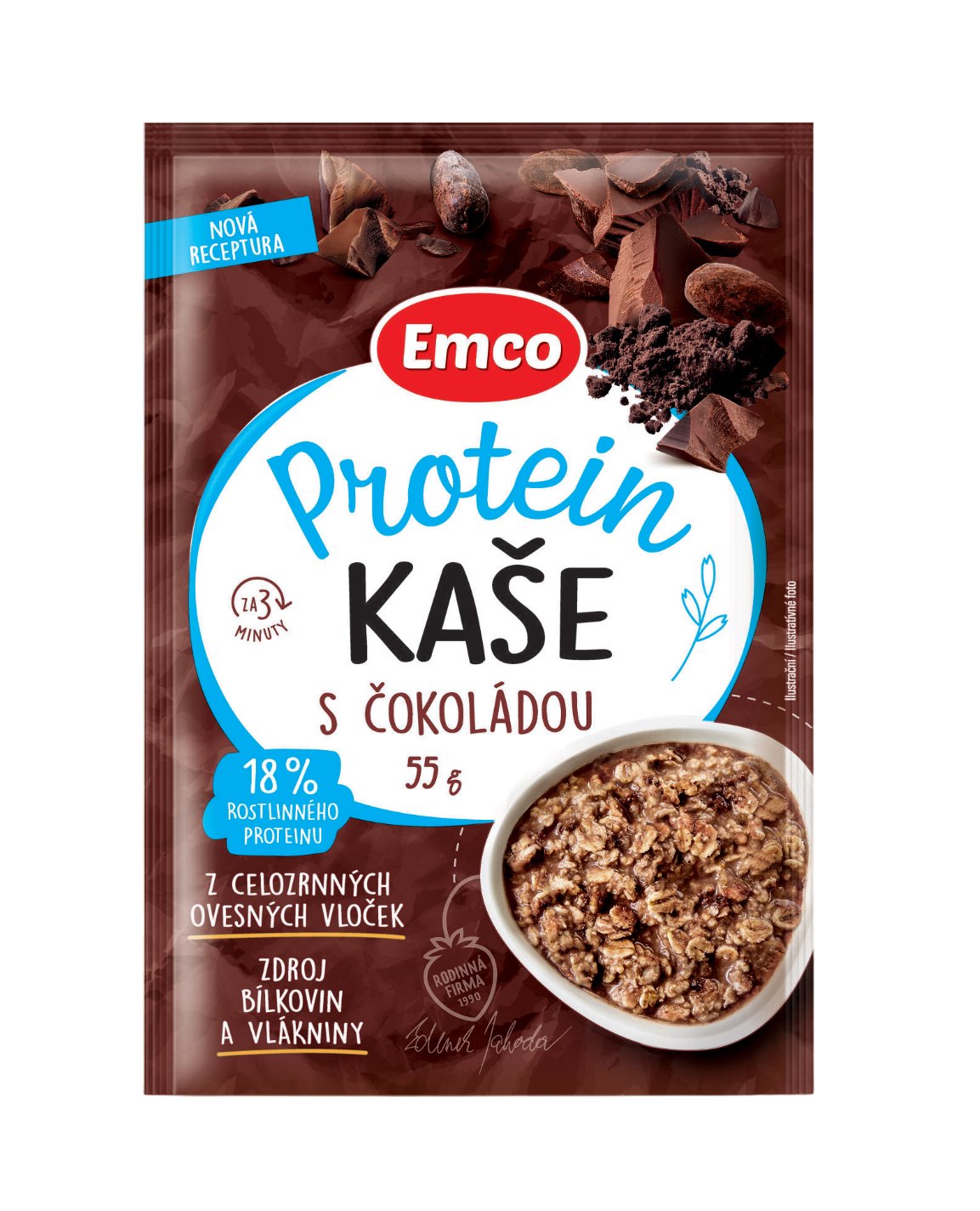 Emco Kaše & protein s čokoládou 55g | BILLA e-shop