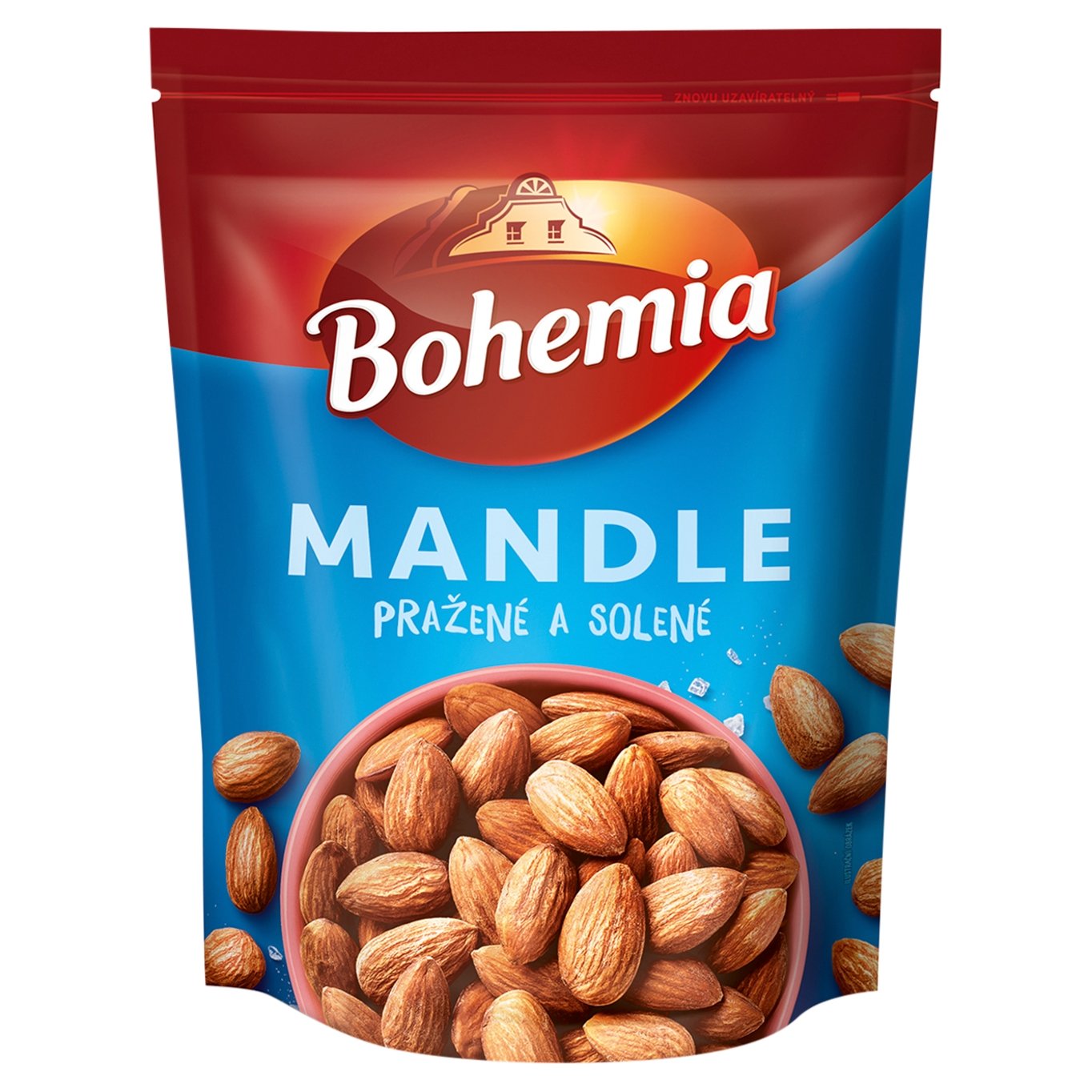 Bohemia Mandle pražené a solené 125g | BILLA e-shop