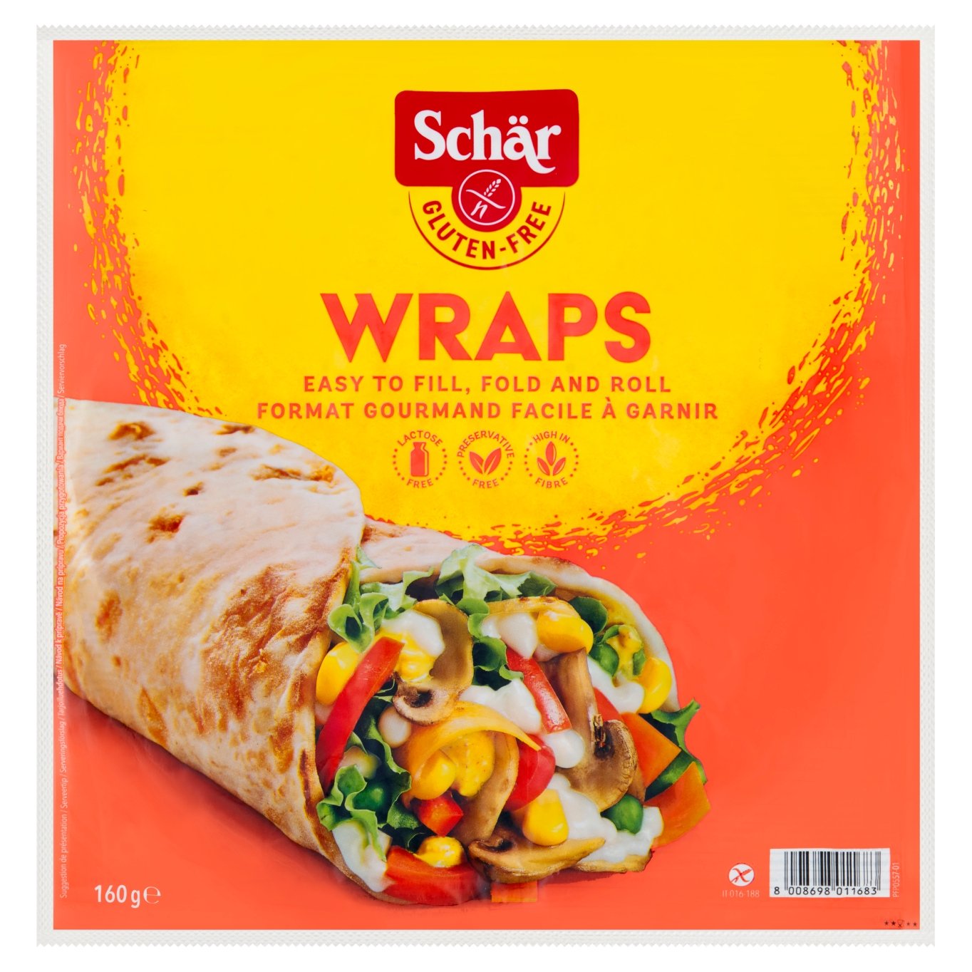 Schär Wraps 160g | BILLA e-shop