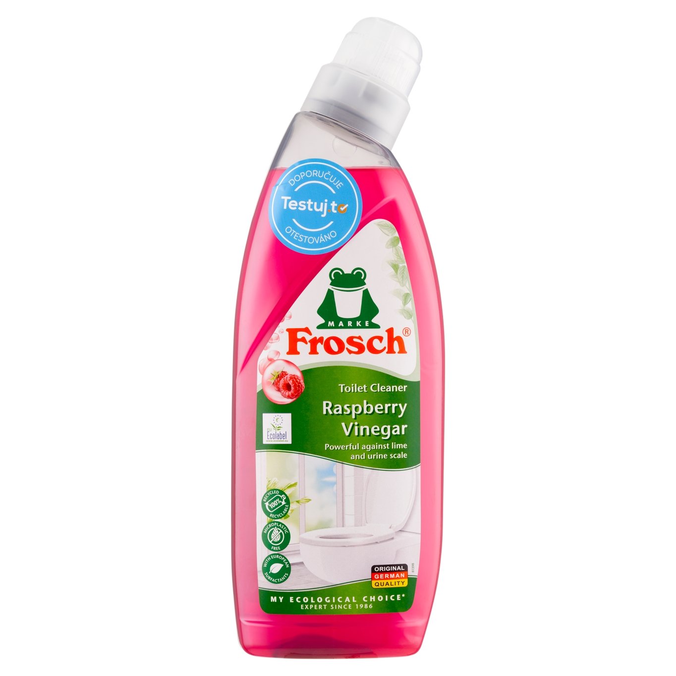 Frosch WC čistič malinový ocet 750ml | BILLA e-shop