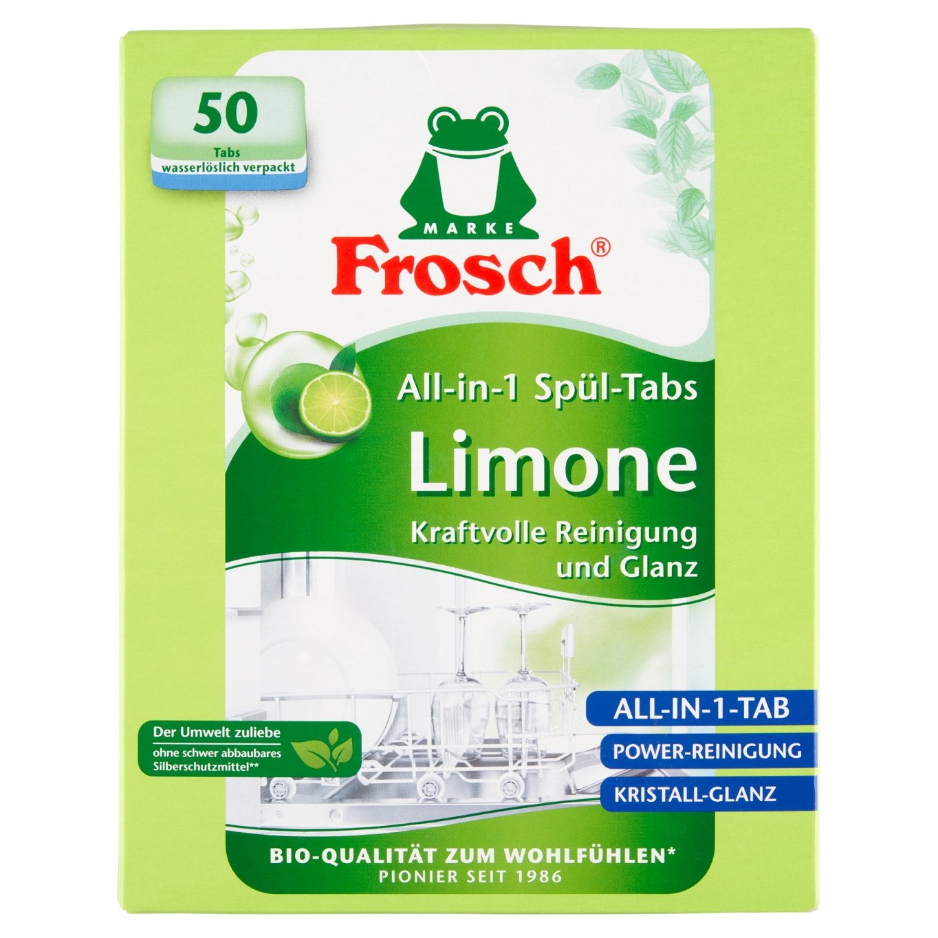 Frosch Eko tablety do myčky vše v 1 citron 50 tablet 900g | BILLA e-shop