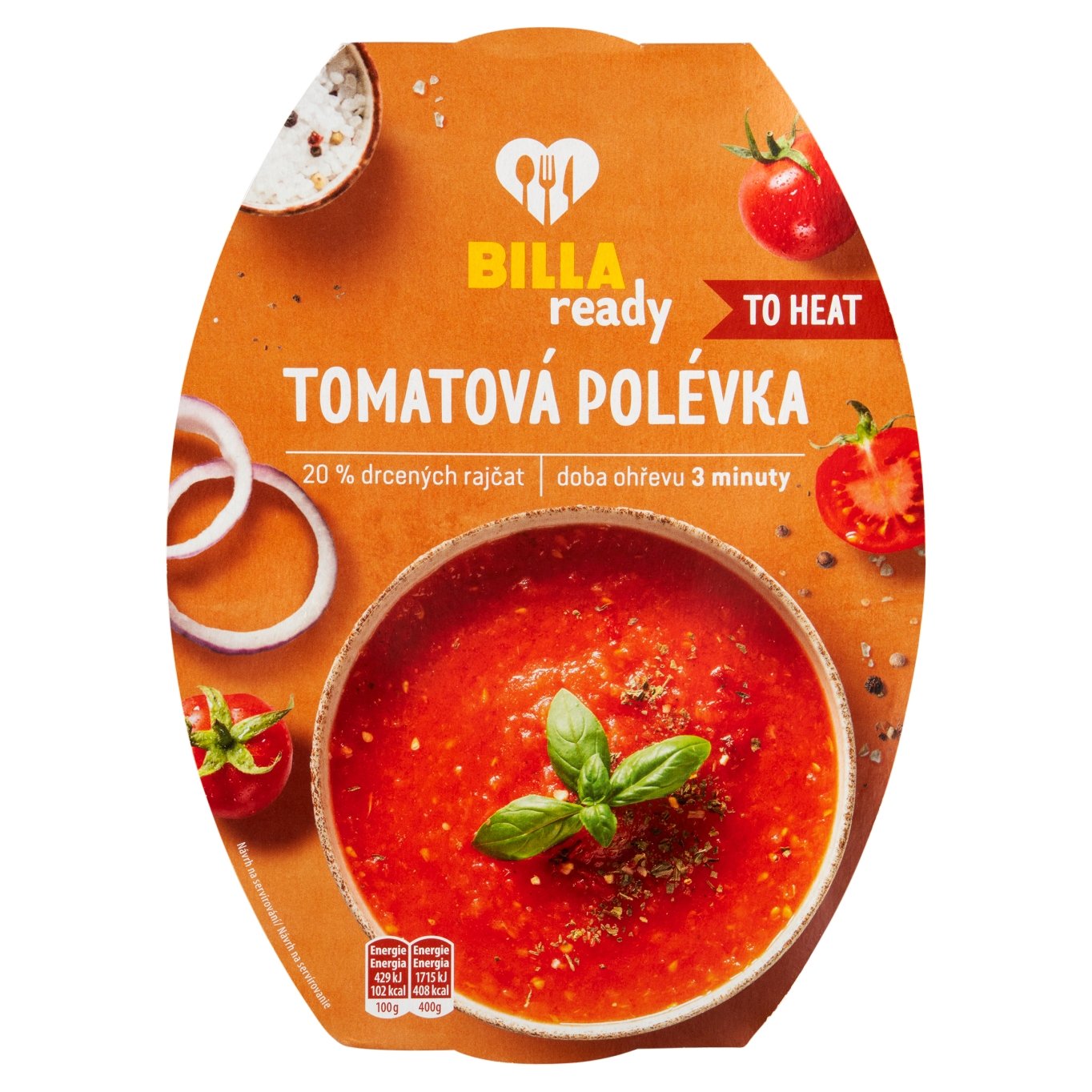 BILLA Ready Tomatová polévka 400g | BILLA e-shop