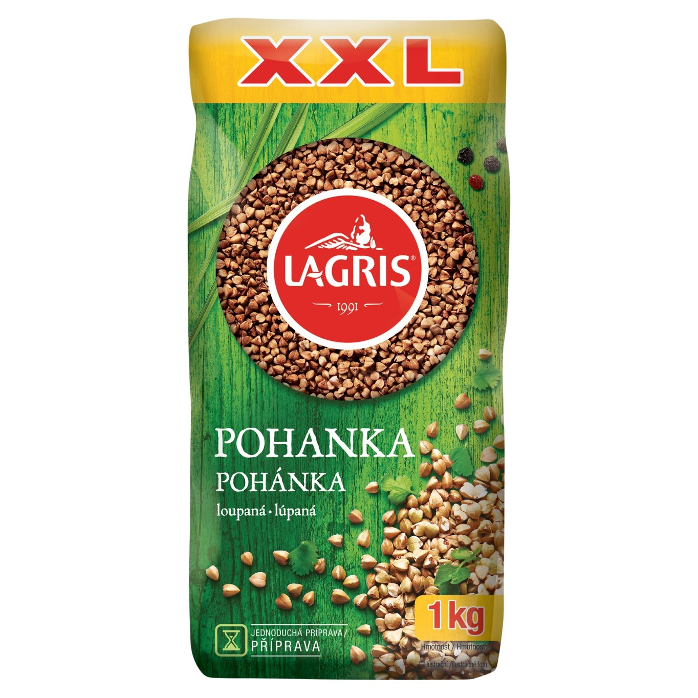 Lagris Pohanka loupaná 1kg | BILLA e-shop