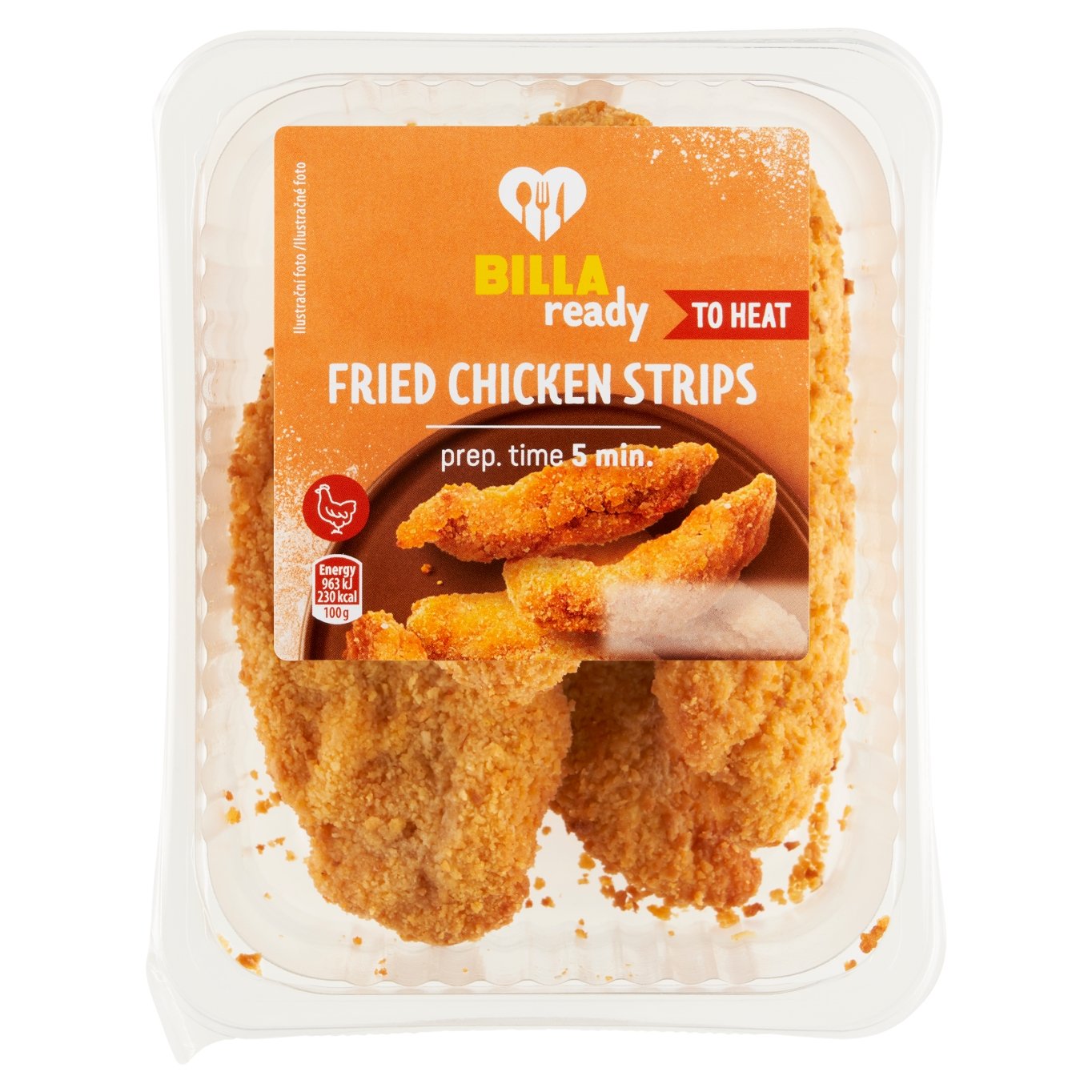 BILLA Ready Předsmažené obalované kuřecí řízky 200g | BILLA e-shop