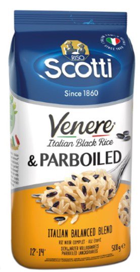 Riso Scotti Rýže černá Venere + parboiled 500g | BILLA e-shop