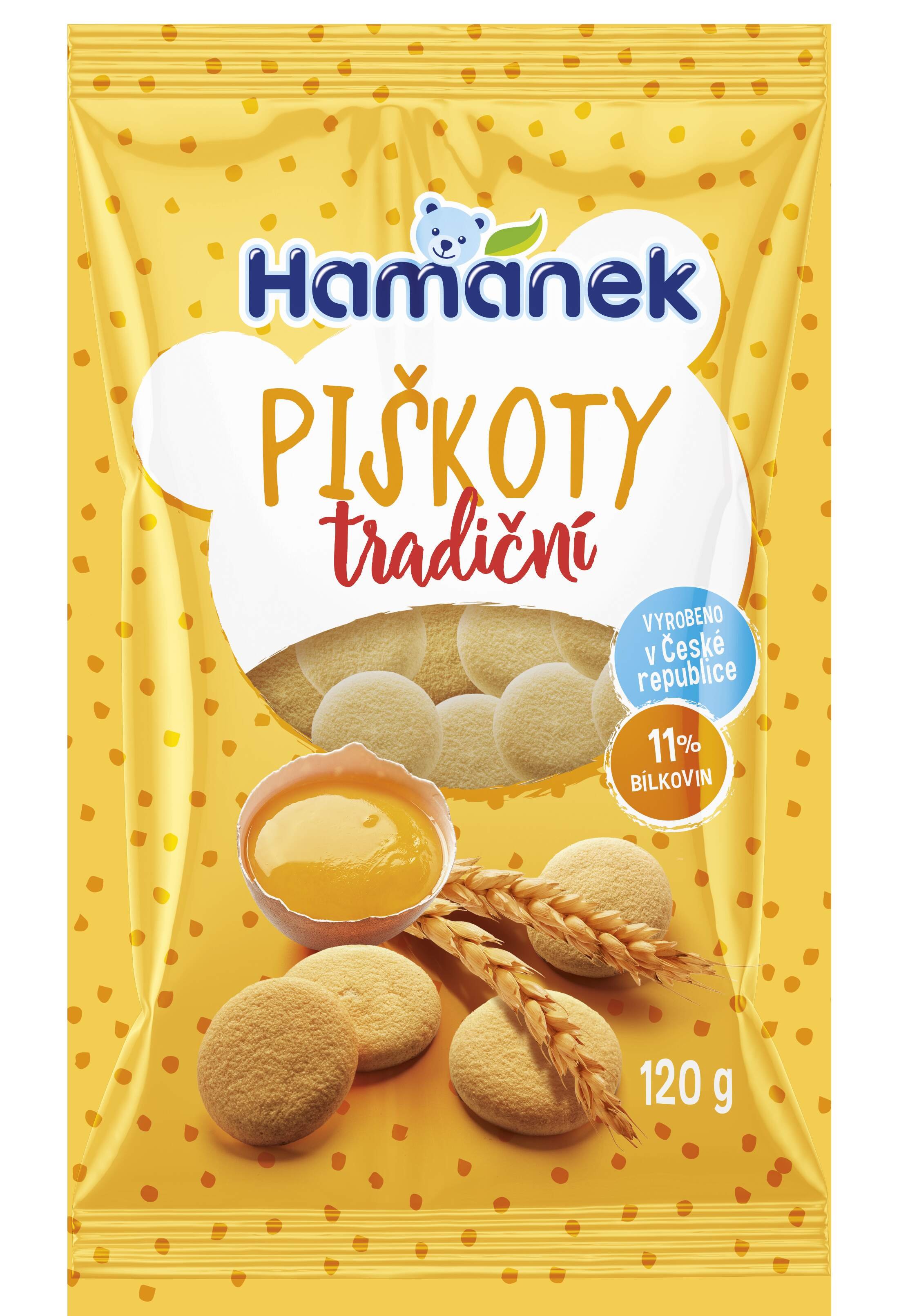 Tradiční piškoty Hamánek 120g | BILLA e-shop