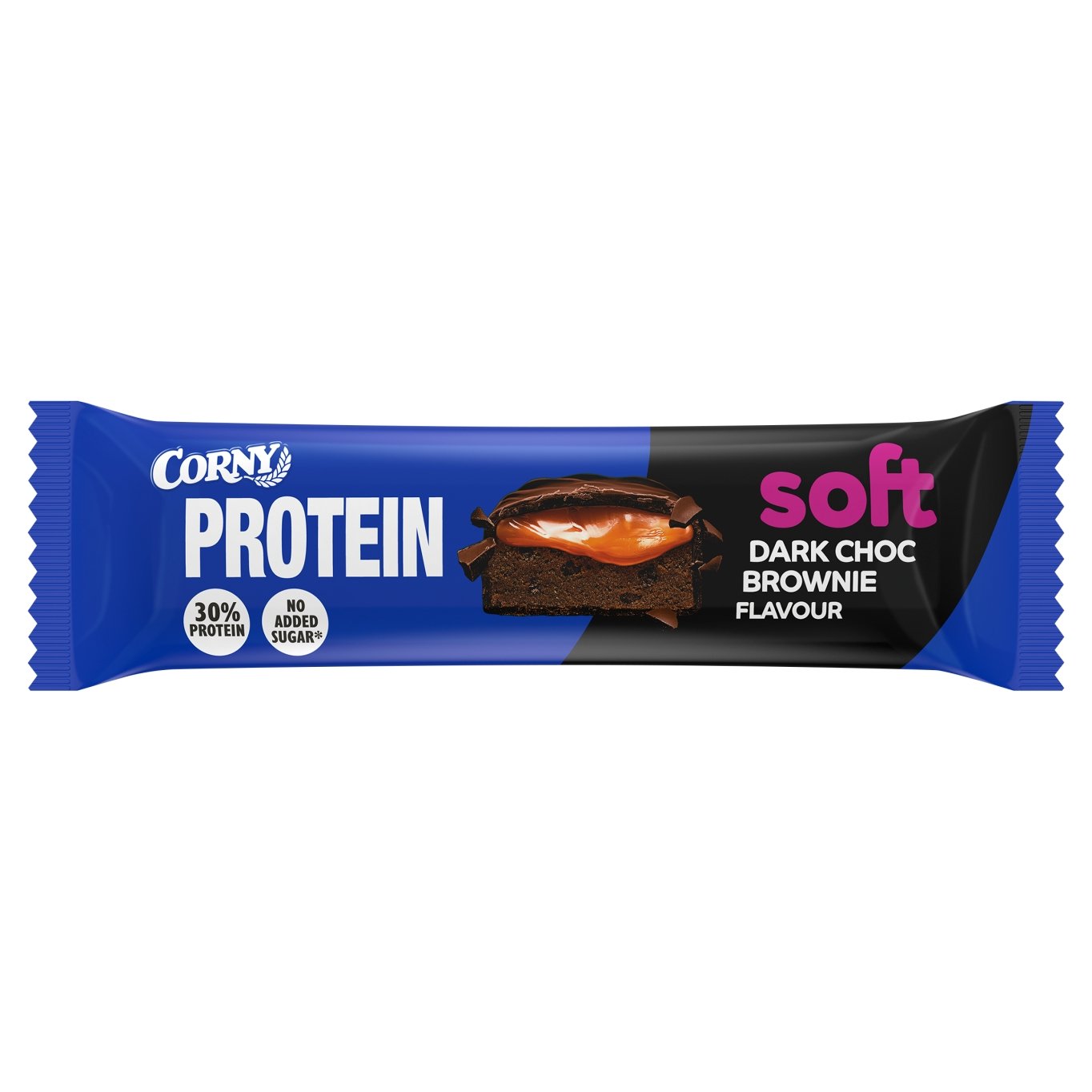 Corny Protein Soft proteinová tyčinka s náplní s příchutí brownie v ...