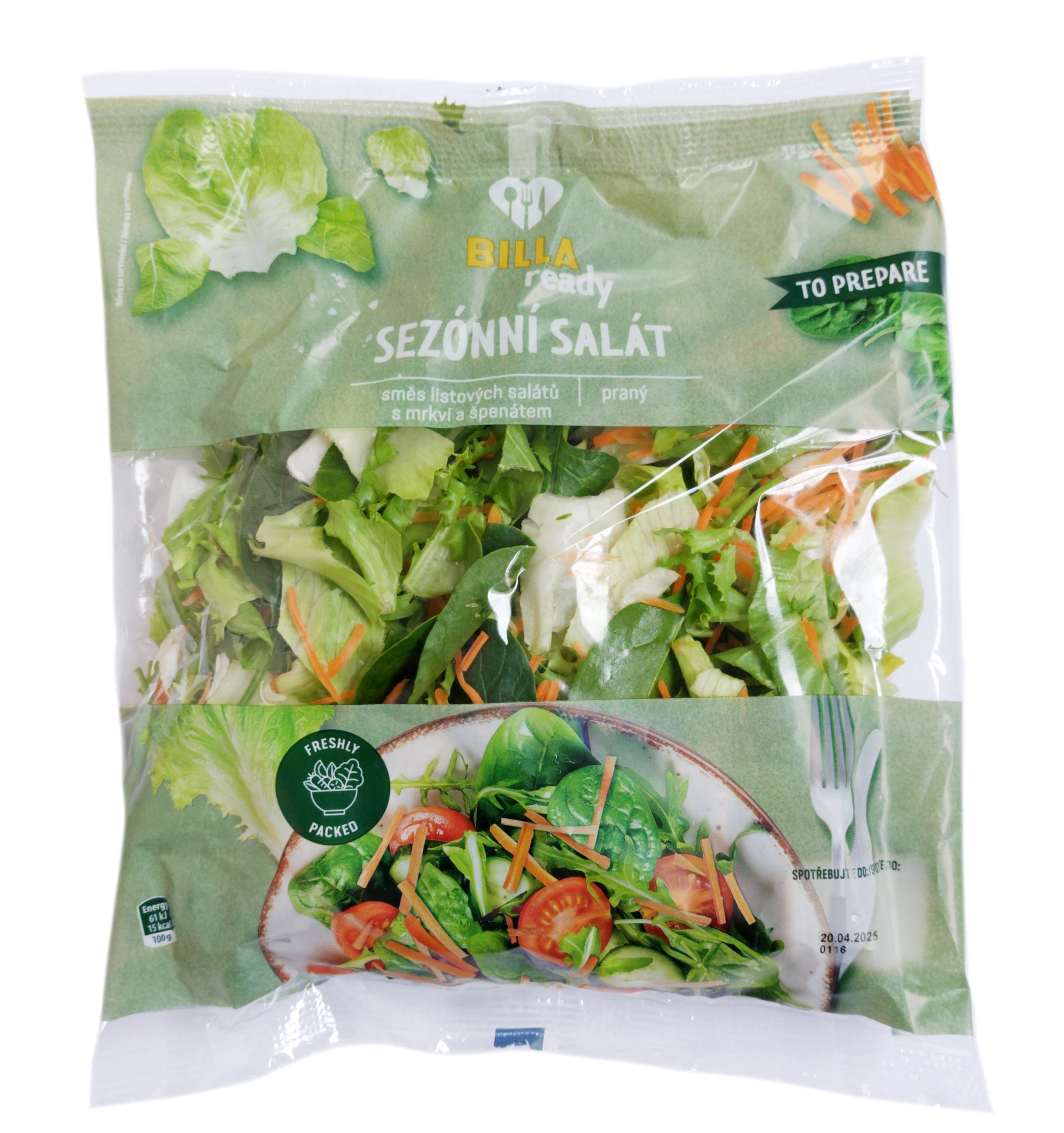 BILLA Ready Sezónní salát 180g | BILLA e-shop