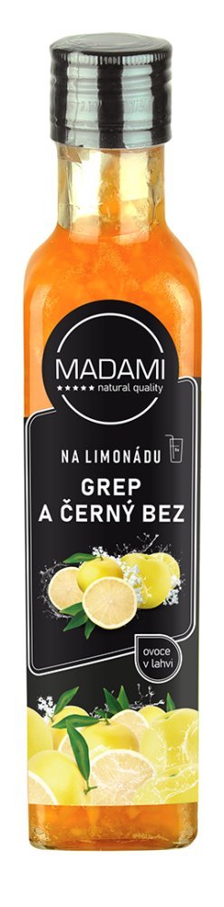 Ovoce na limonádu Grep & Černý Bez 250 ml | BILLA e-shop