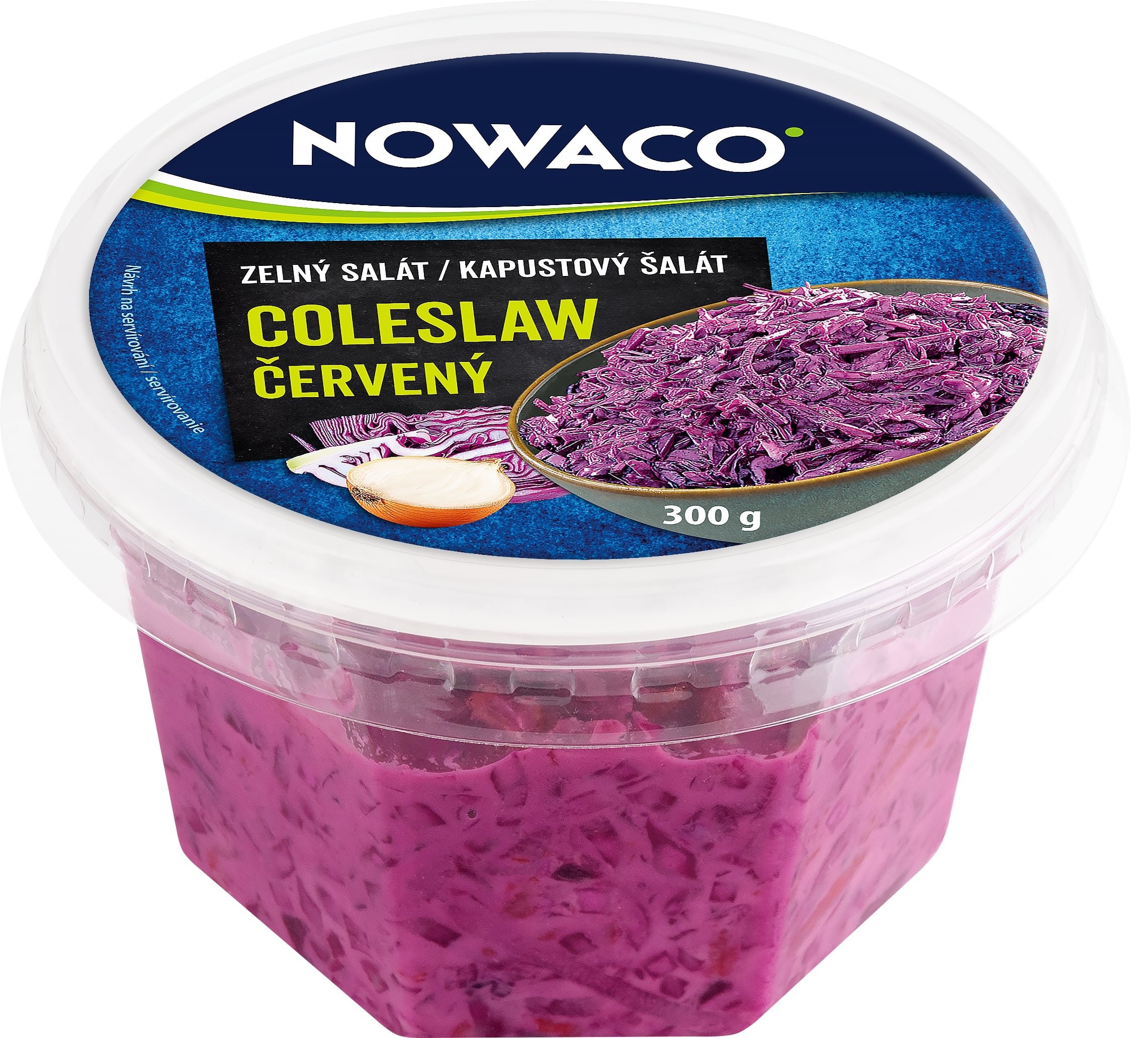 Zelný salát červený Coleslaw Nowaco 300g | BILLA e-shop