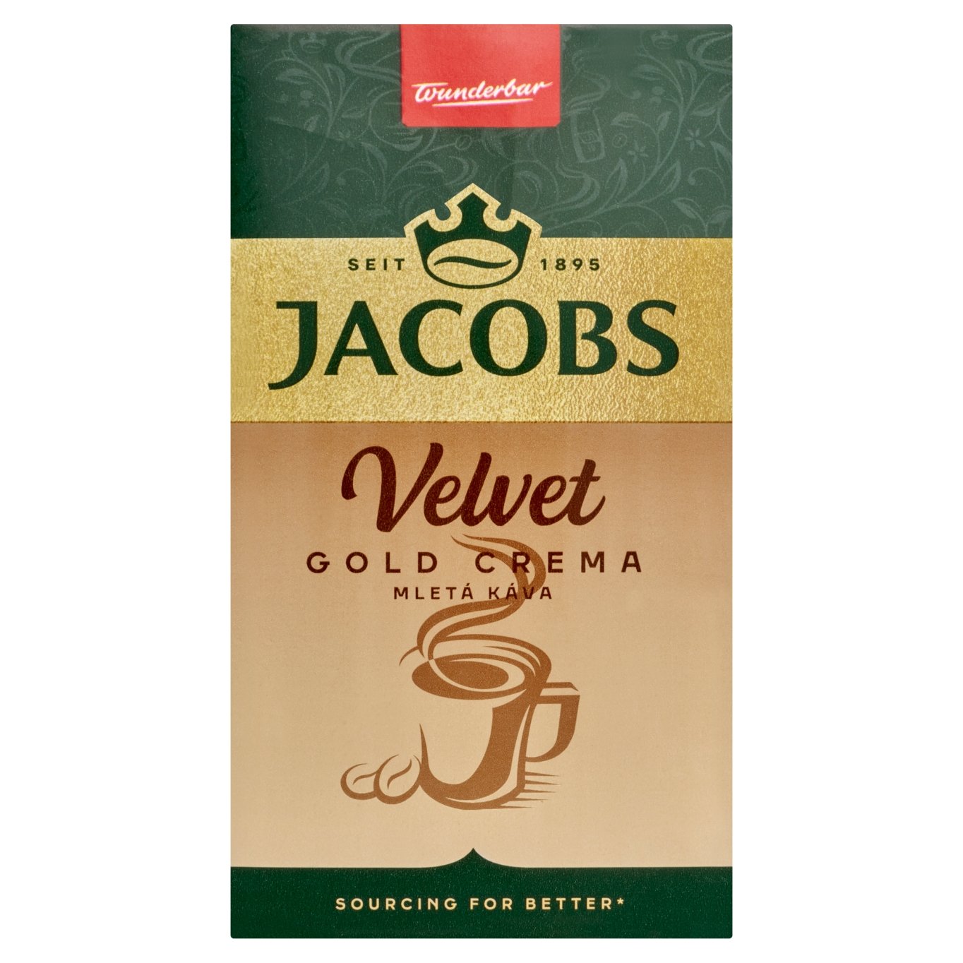 Jacobs Velvet Gold Crema mletá káva 250g | BILLA e-shop