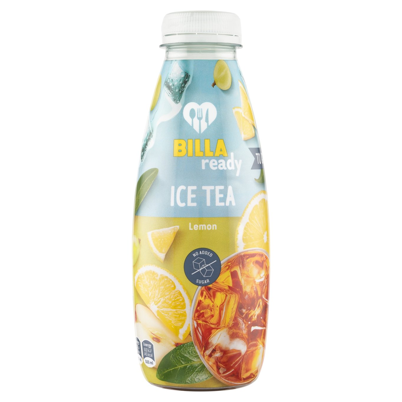 BILLA Ready Nápoj s ovocnými šťávami a extraktem černého čaje 500ml ...