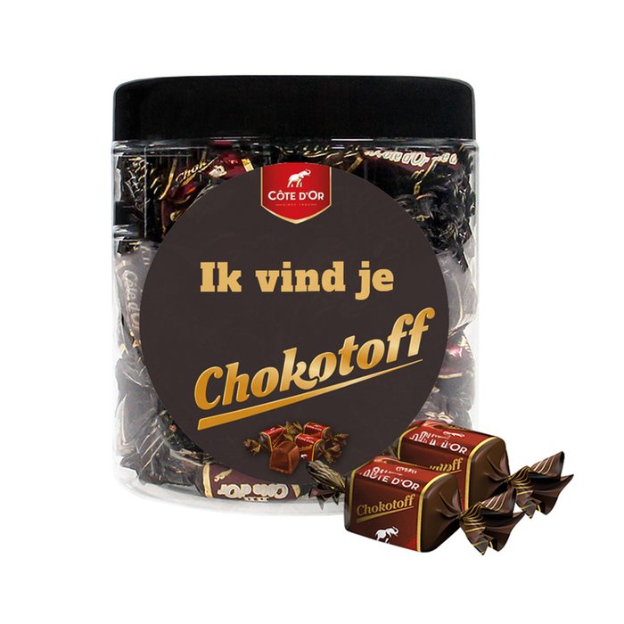 Côte d'Or | Chokotoff Ik vind je Chokotoff | 500g | Greetz