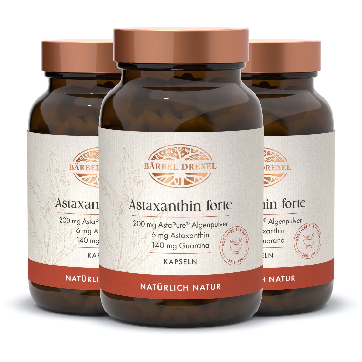 Astaxanthin forte Kapseln bestellen | Bärbel Drexel