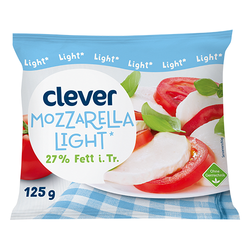 Mozzarella light, 125g | clever