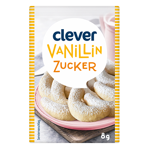 Vanillinzucker, 15 x 8g | clever