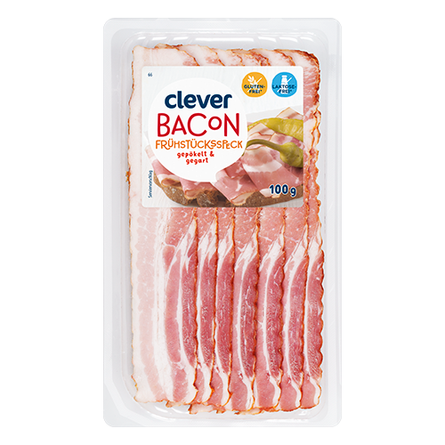Bacon gekocht, 100g | clever