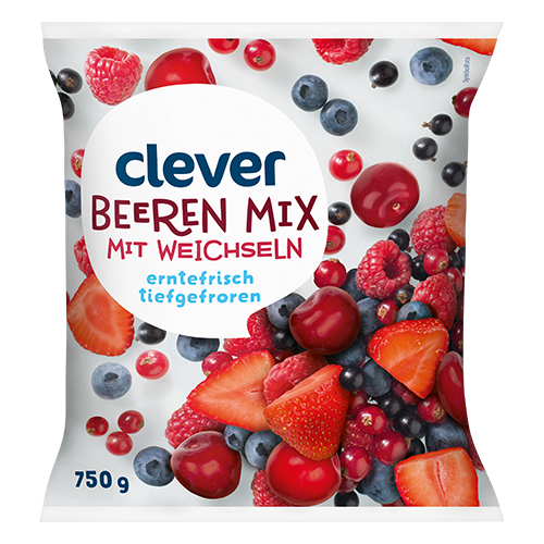Beeren Mix mit Weichseln, 750g | clever