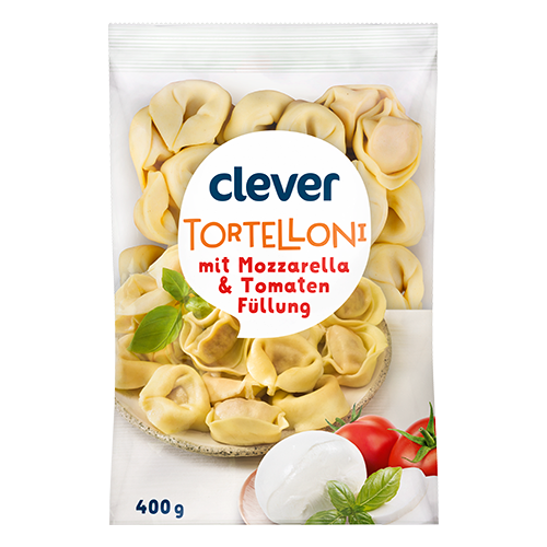 Tortelloni Mozzarella Tomate, 400g | clever