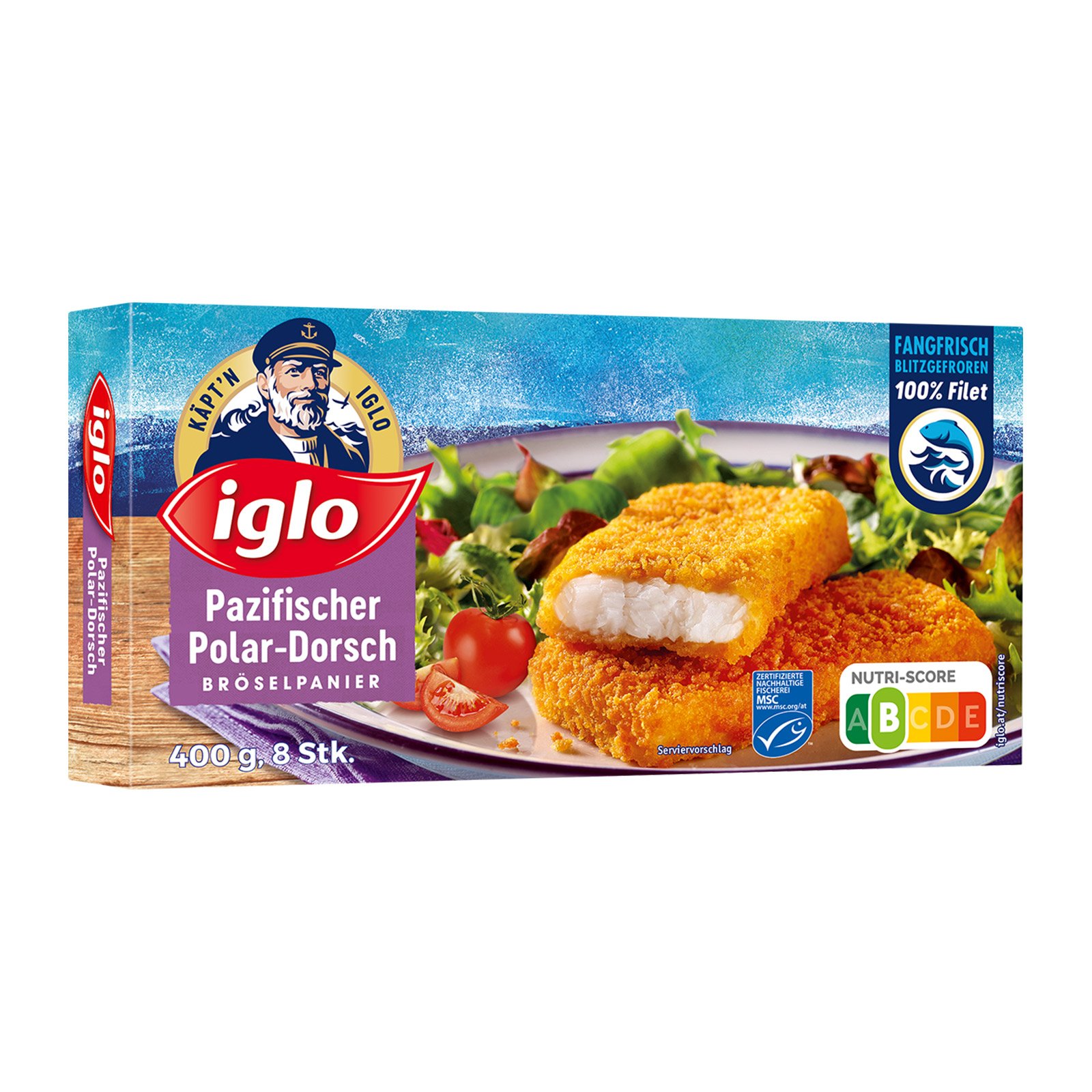 Iglo Pazifischer Polar-Dorsch paniert | BILLA Online Shop