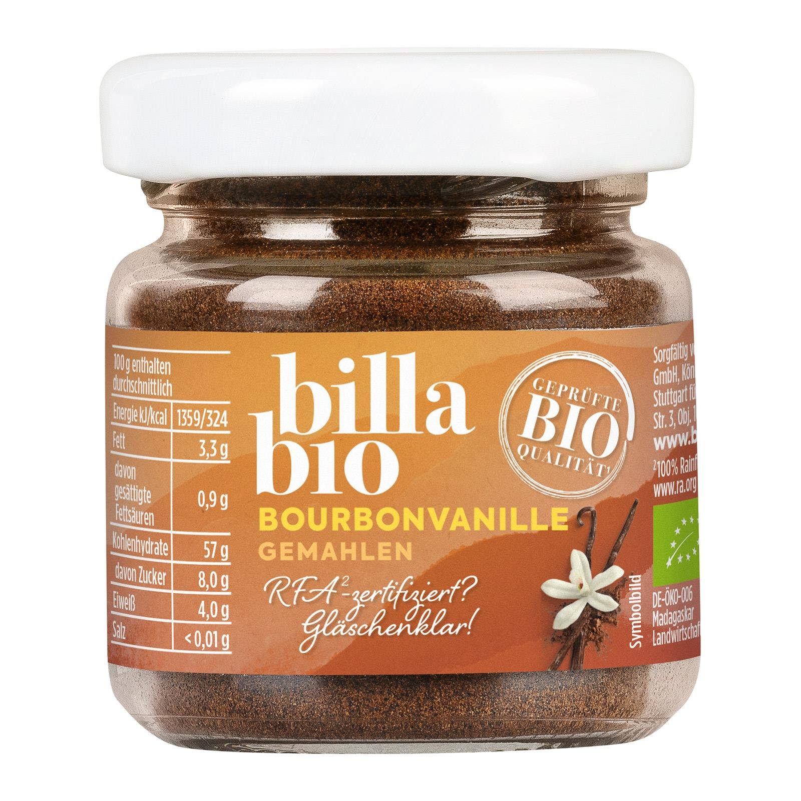 BILLA Bio Bourbon Vanille Gemahlen | BILLA Online Shop