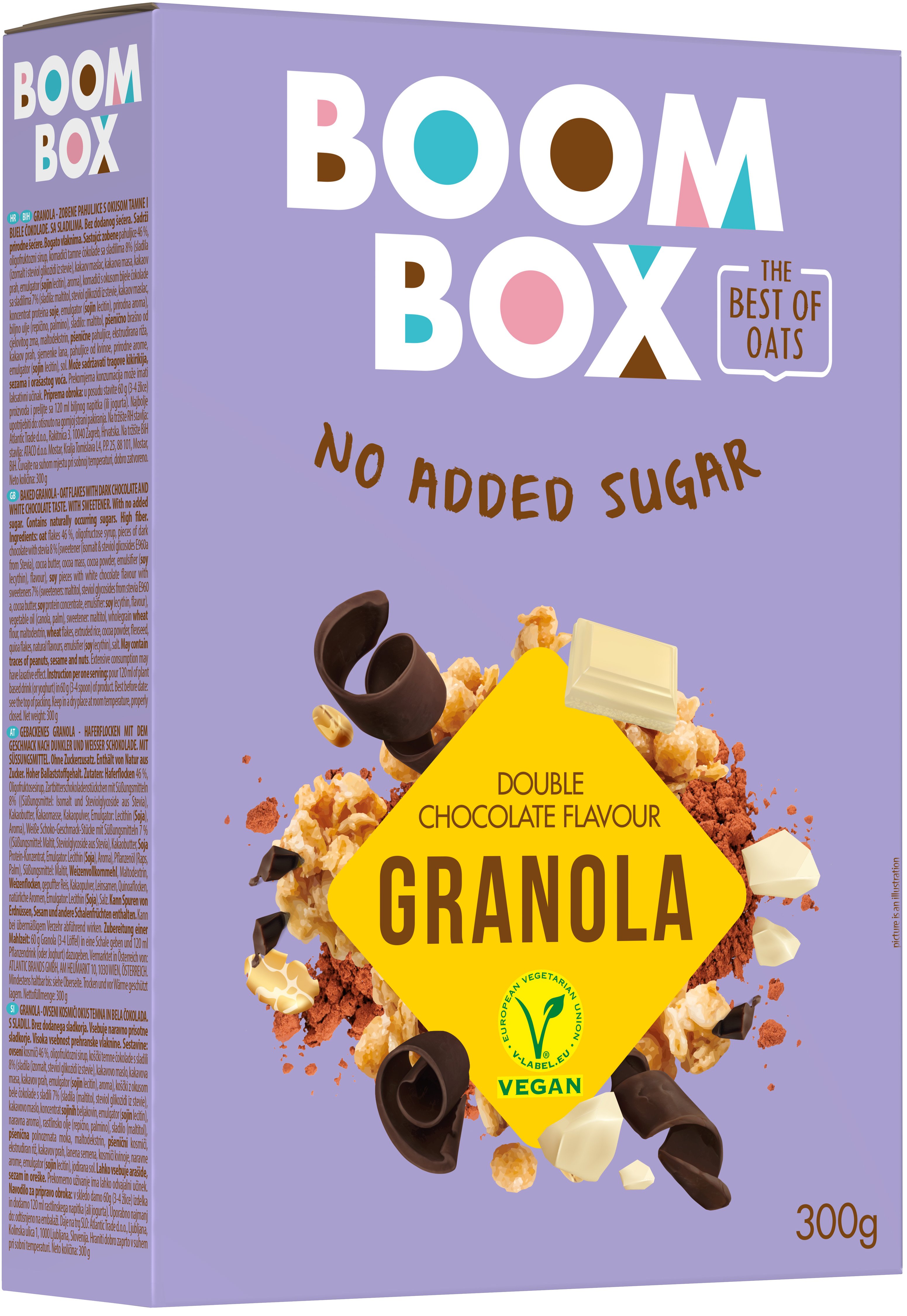 Boombox Granola Double Chocolate | BILLA Online Shop