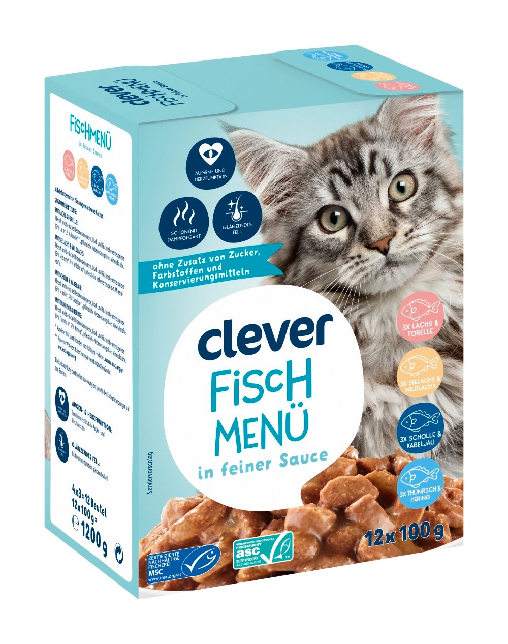 Clever Fisch Menü in feiner Sauce | BILLA Online Shop