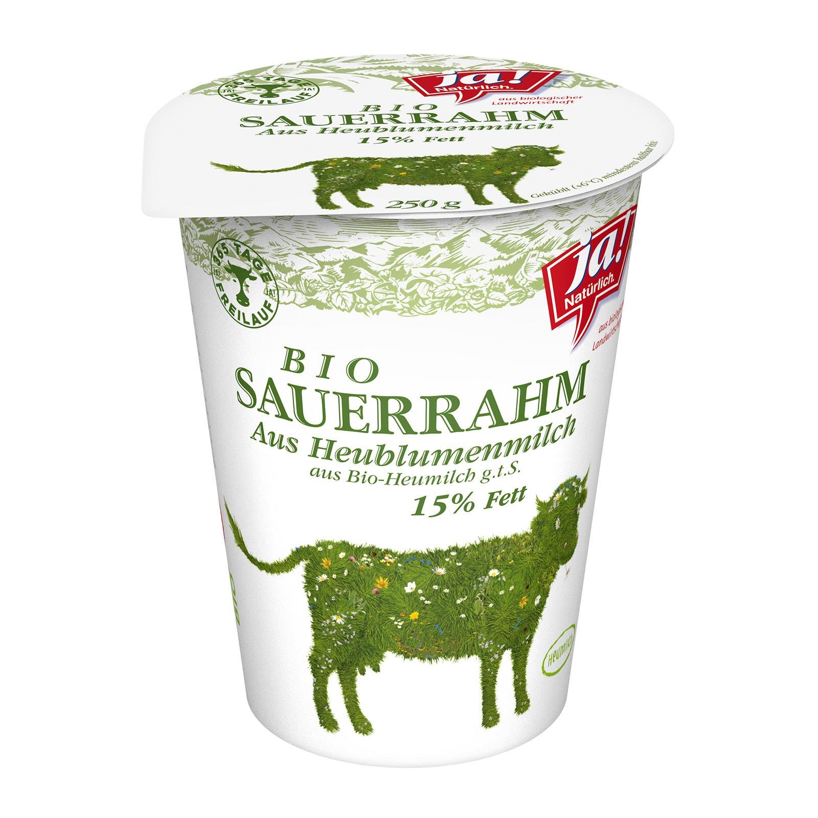 Ja! Natürlich Sauerrahm 15% | BILLA Online Shop