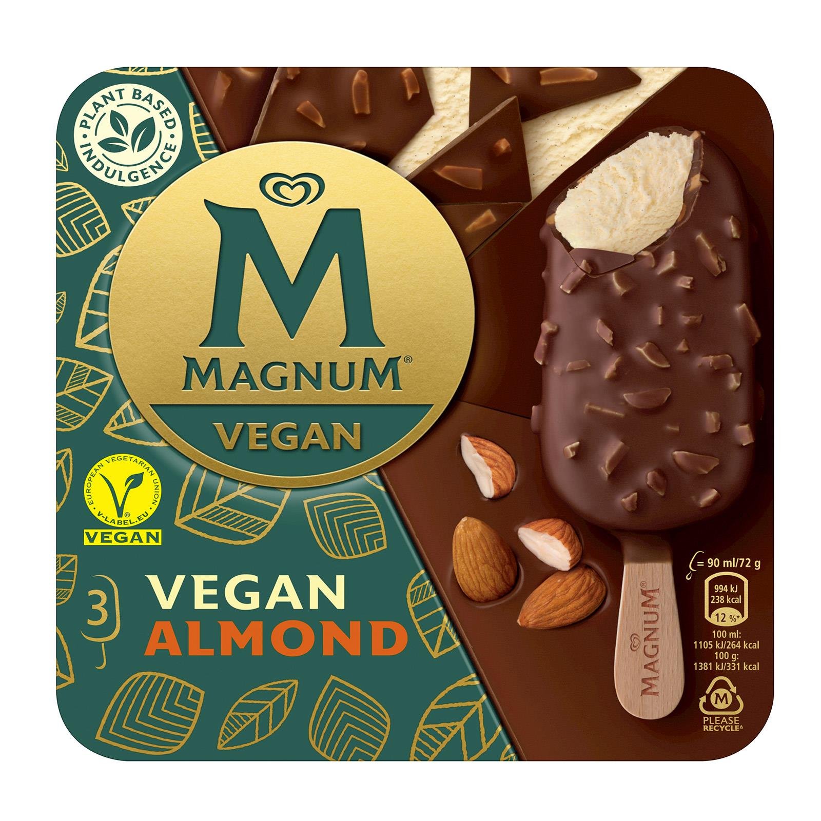 Eskimo Magnum Mandel Vegan 3er | BILLA Online Shop