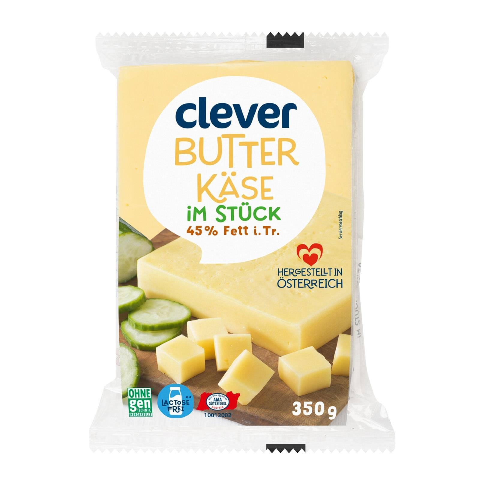 Clever Butterkäse im Stück | BILLA Online Shop