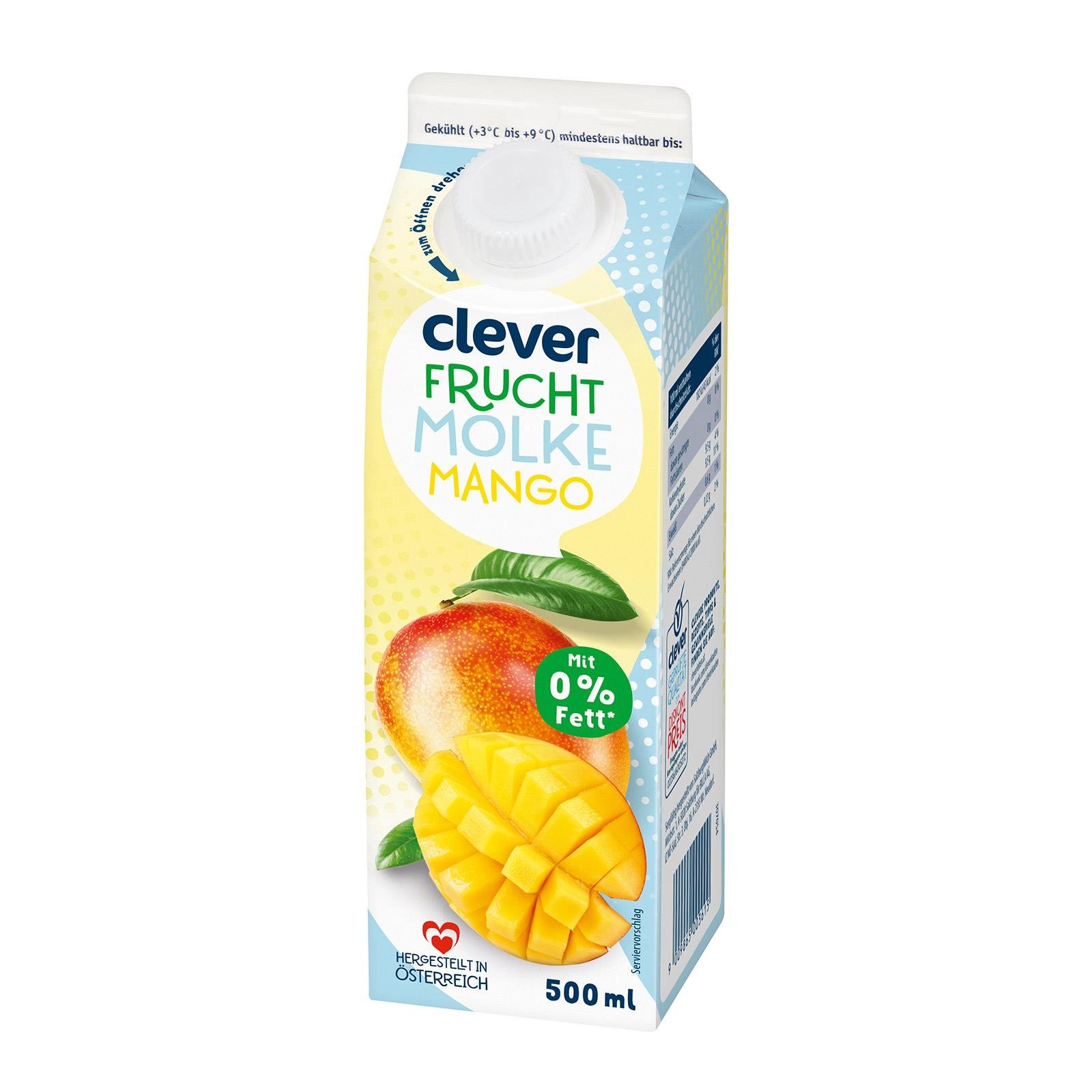 Clever Mango Fruchtmolke | BILLA Online Shop