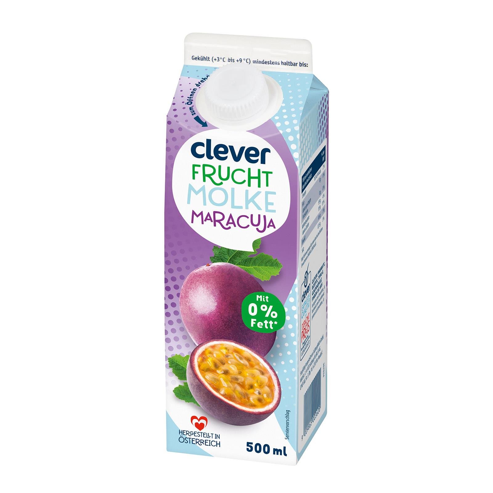 Clever Maracuja Fruchtmolke | BILLA Online Shop
