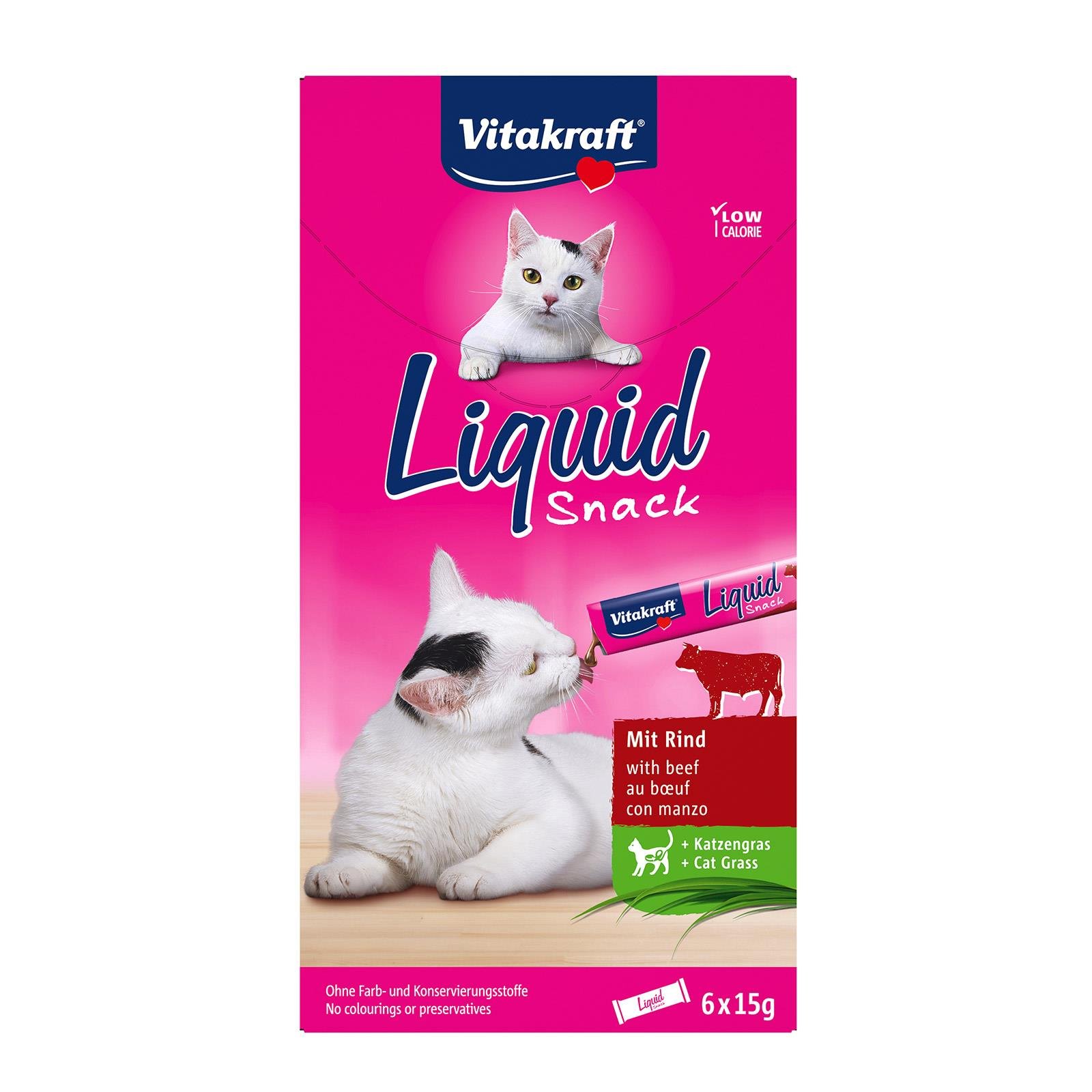 Vitakraft Liquid Snack mit Rind 6er | BILLA Online Shop