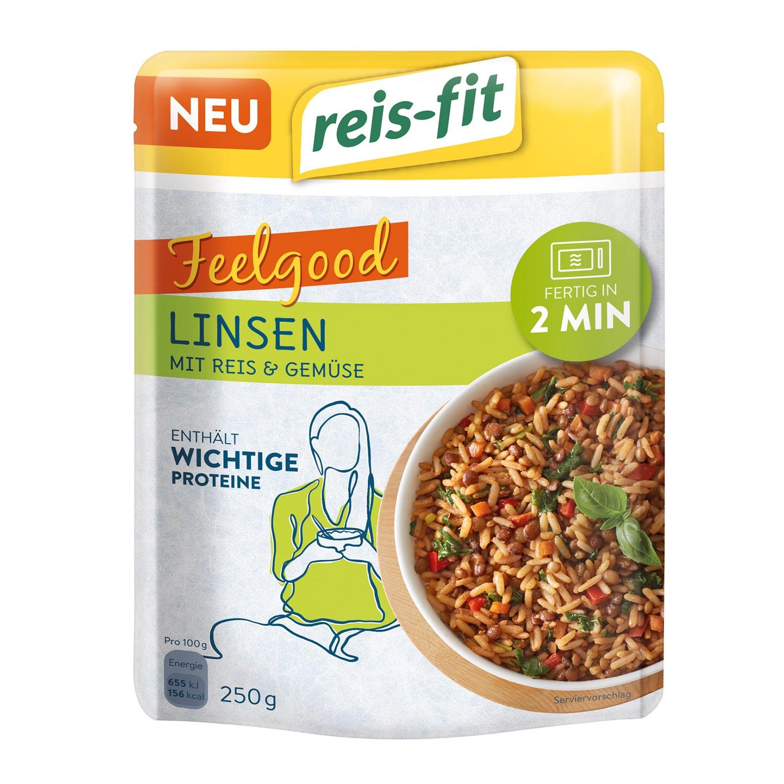 Reis-Fit Feelgood Linsen | BILLA Online Shop