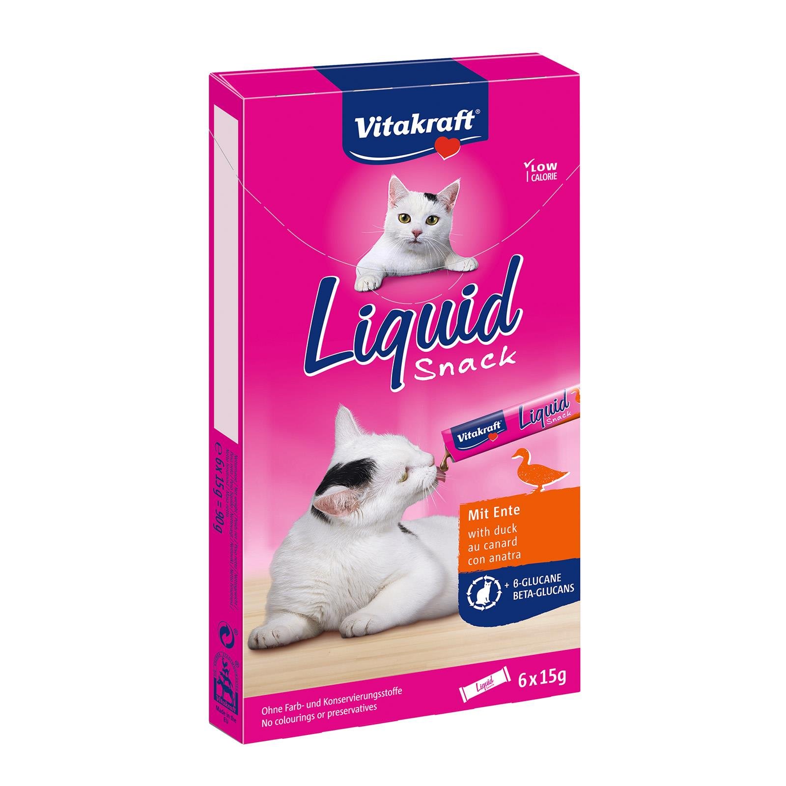 Vitakraft Liquid Snack mit Ente 6er | BILLA Online Shop