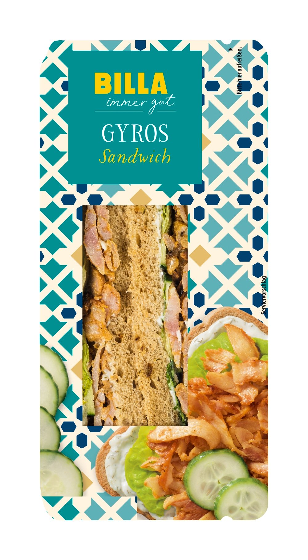BILLA Gyros Sandwich | BILLA Online Shop