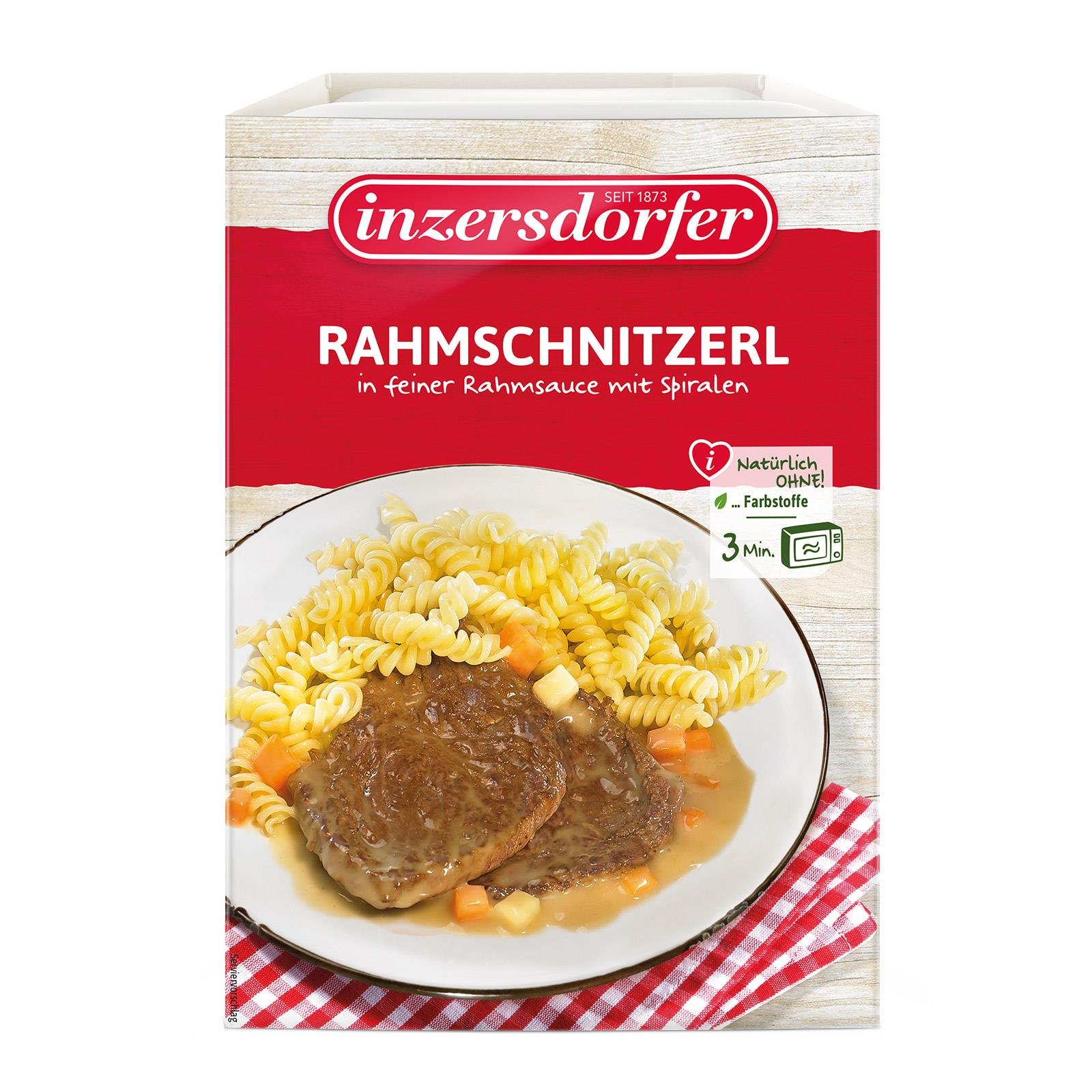 Inzersdorfer Rahmschnitzel mit Spiralen | BILLA Online Shop