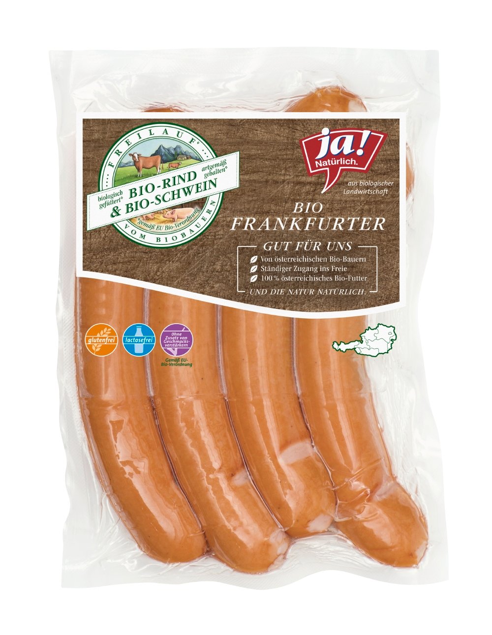 Ja! Natürlich Frankfurter | BILLA Online Shop
