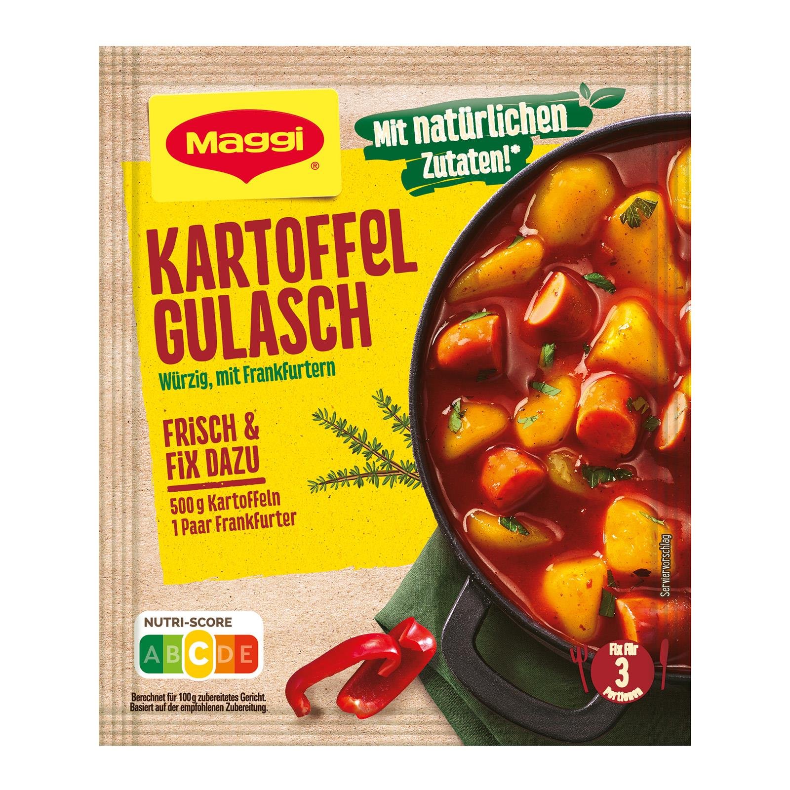 MAGGI Fix für Kartoffelgulasch | BILLA Online Shop