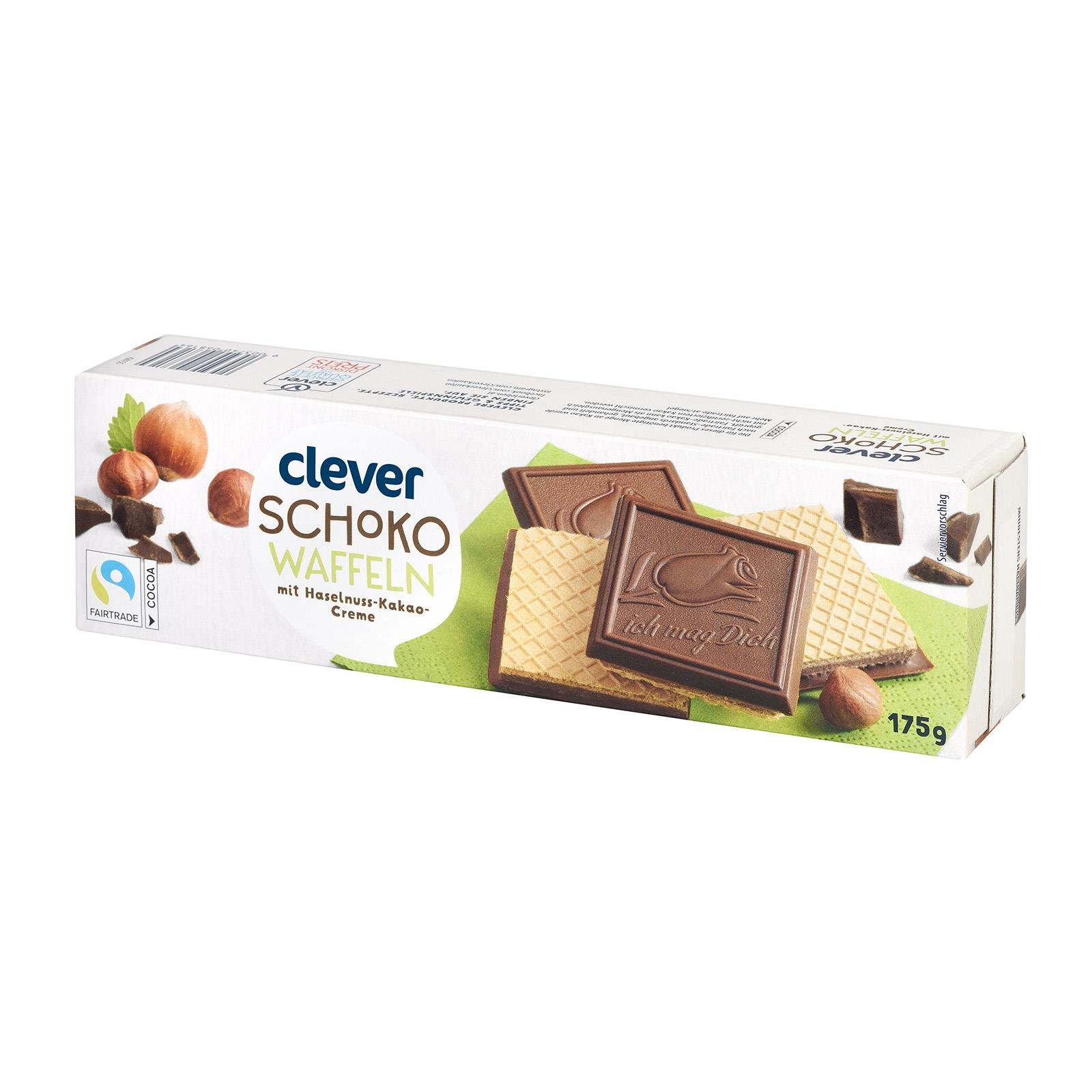 Clever Waffeln Vollmilch | BILLA Online Shop