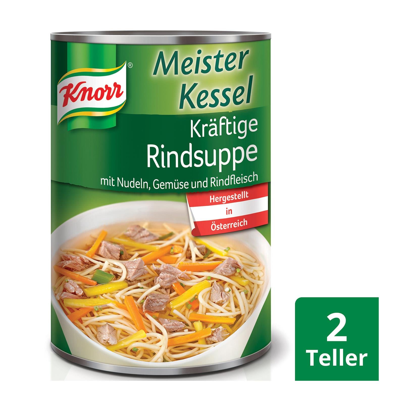 Knorr Meisterkessel Kräftige Rindsuppe | BILLA Online Shop
